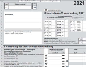 Umsatzsteuervoranmeldung - faktura.work
